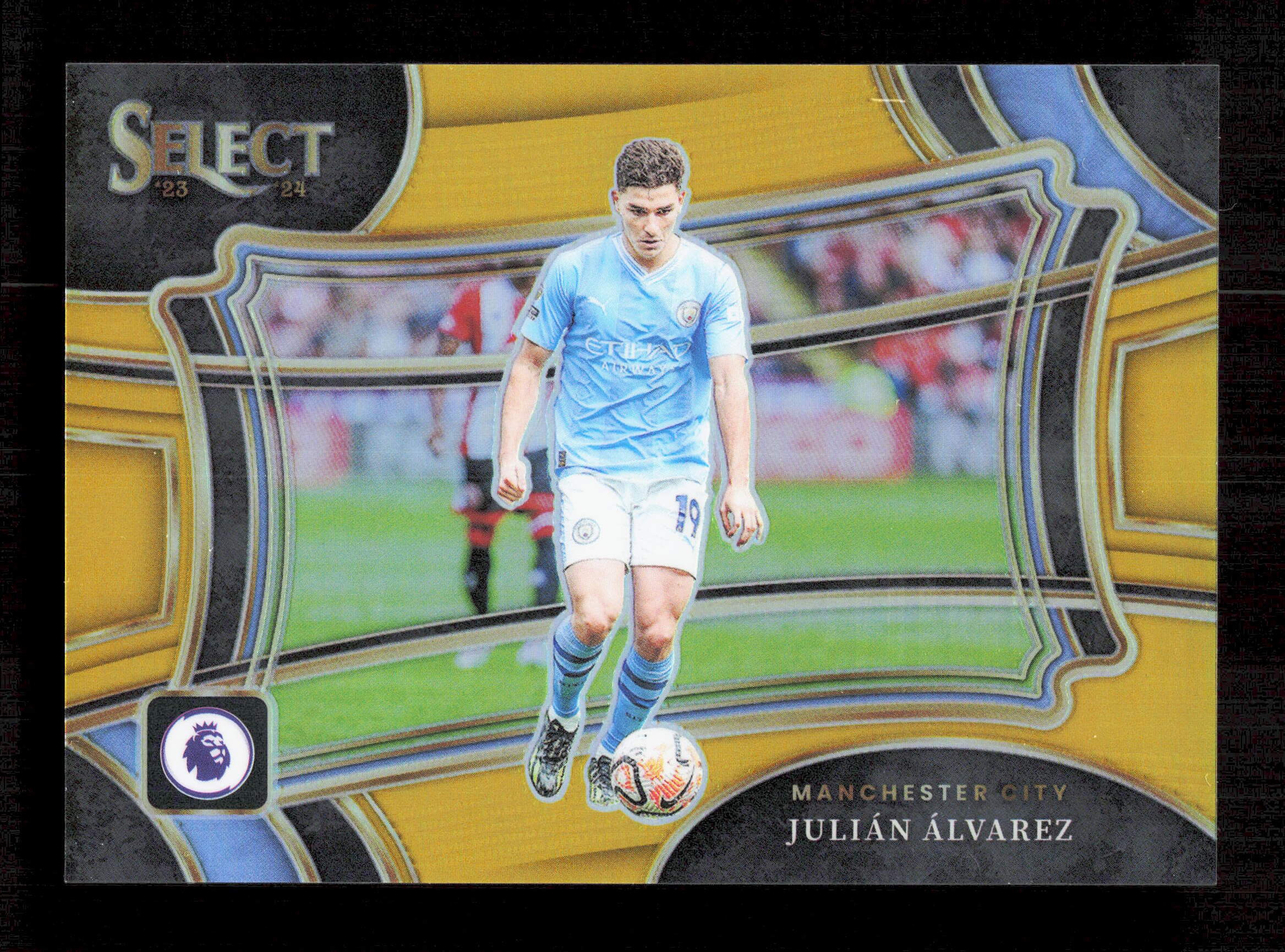 Panini Julian Alvarez Gold Field Level Prizm /10 Panini Prizm Premier