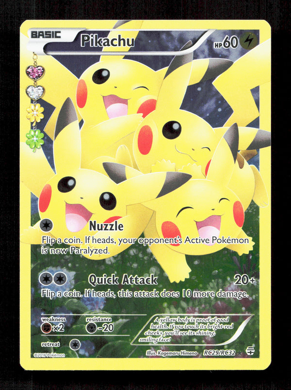 Pokemon Pikachu RC29/RC32 Ultra Rare Pokemon Generations Radiant Colle