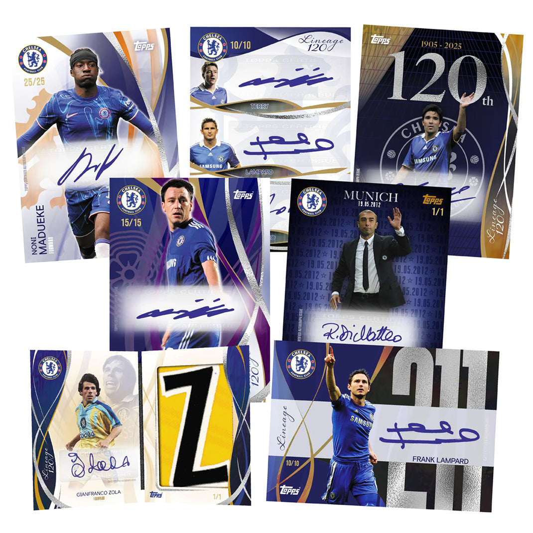 Topps Chelsea Lineage: 120 Years Anniversary Edition 2024/25