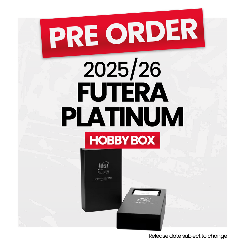 Futera Platinum World Football Edition 1 Hobby Box - Pre-Order