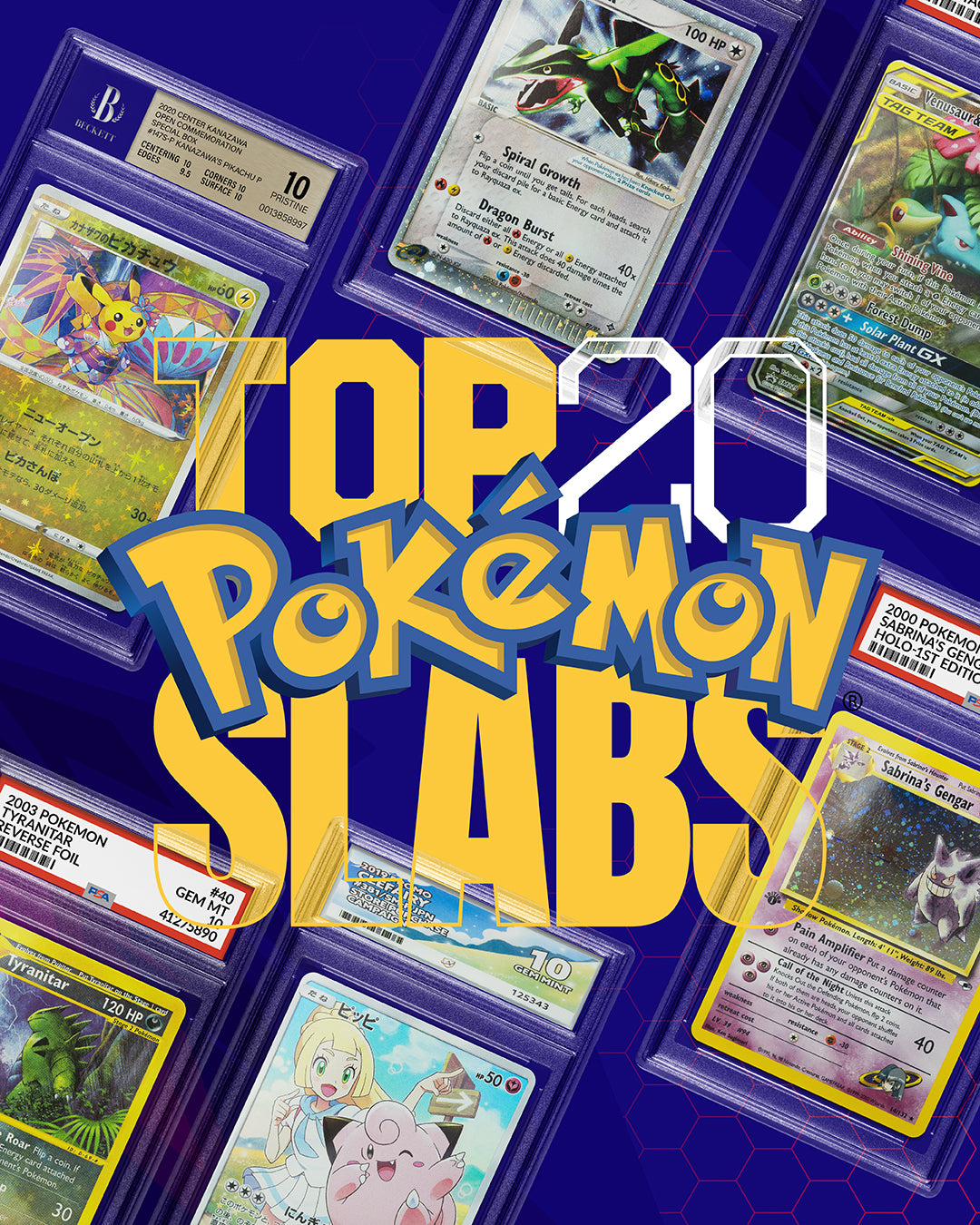 Top 20 Pokemon Slabs