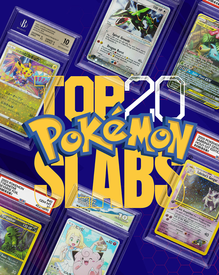 Top 20 Pokemon Slabs