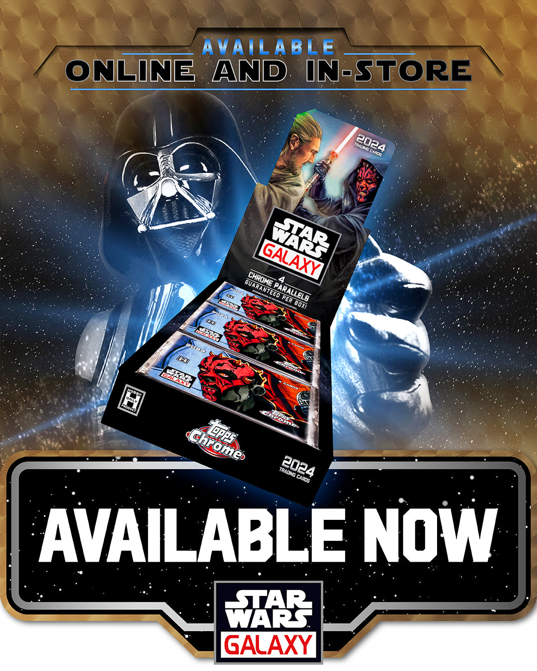 Topps Star Wars Chrome Galaxy 2024