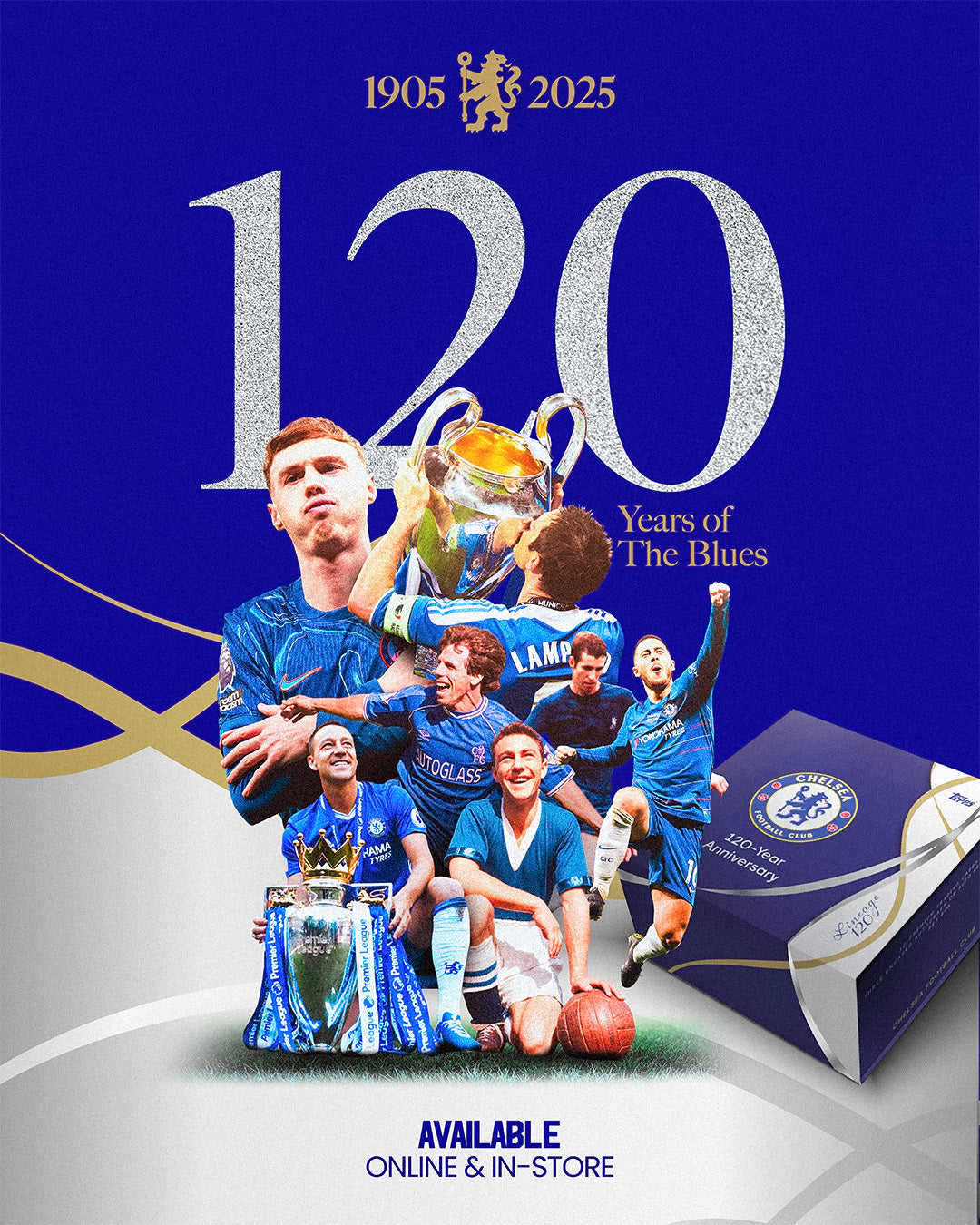 Topps Chelsea Lineage: 120 Years Anniversary Edition 2024/25