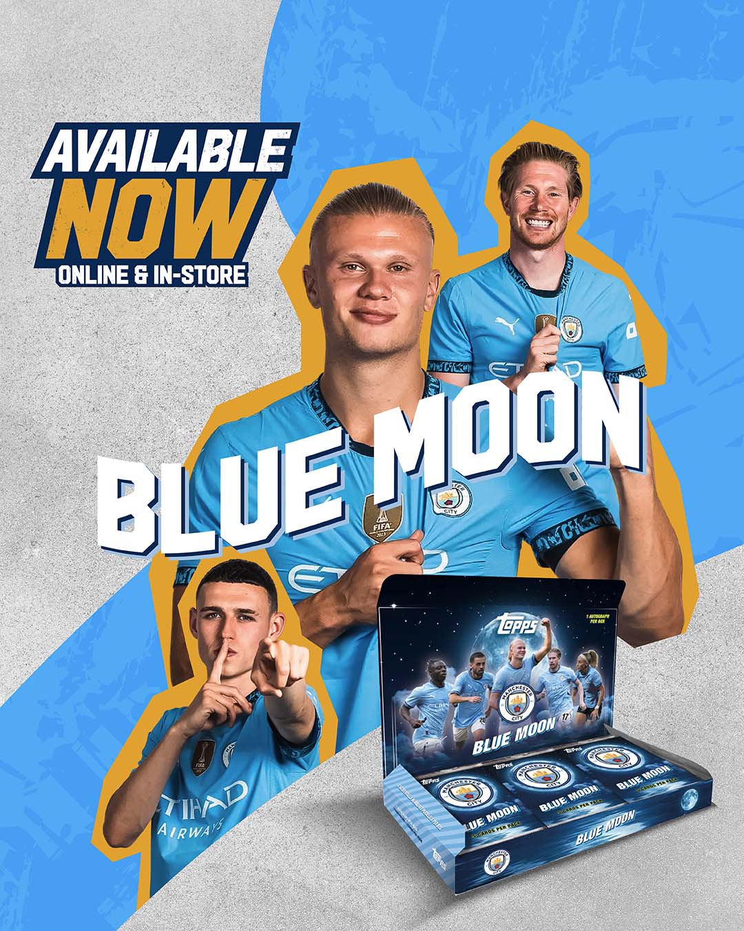 Man City Blue Moon