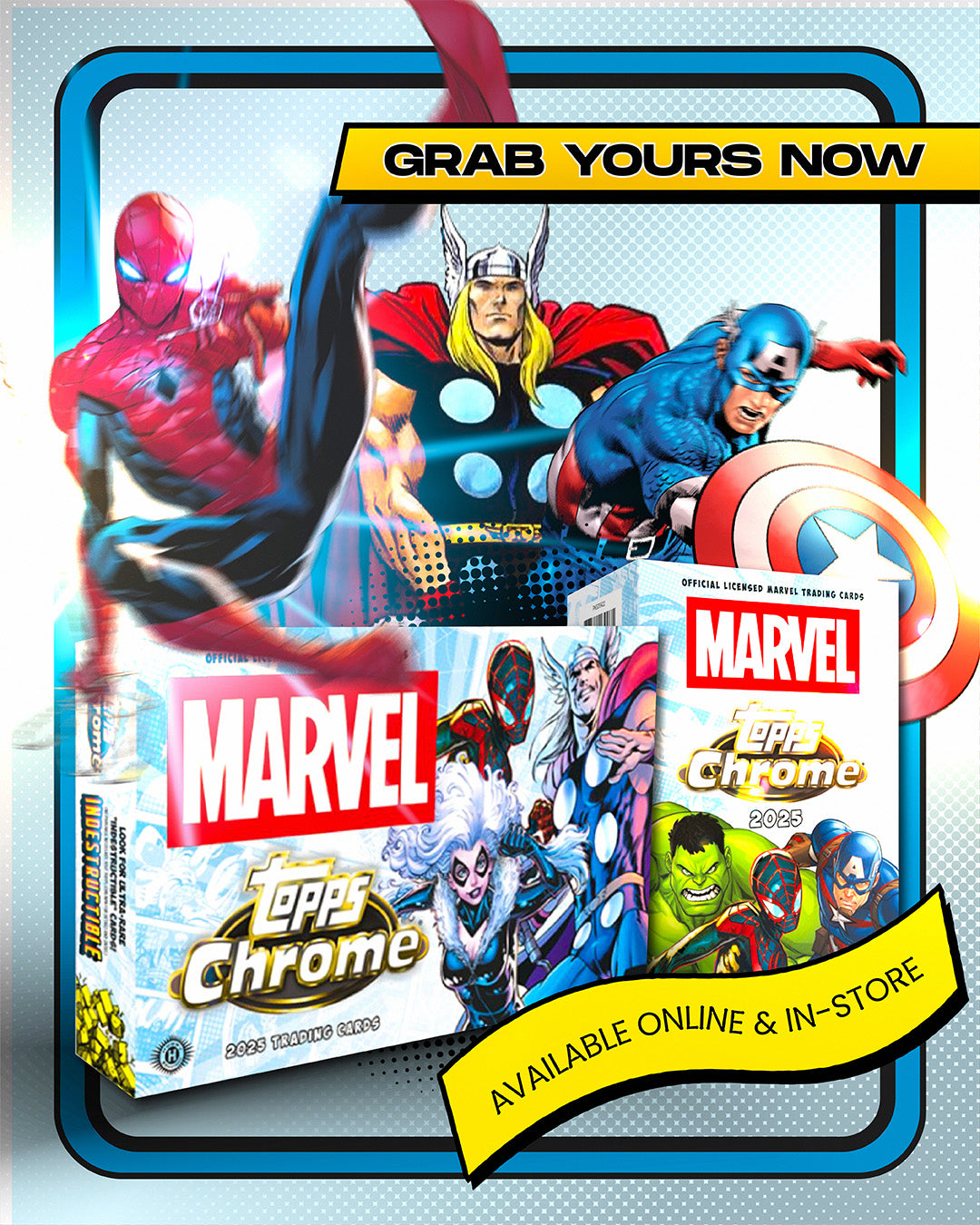 Topps Chrome Marvel 2025