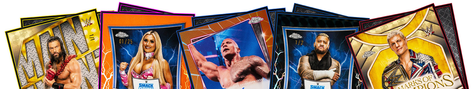 Topps Chrome WWE 2025