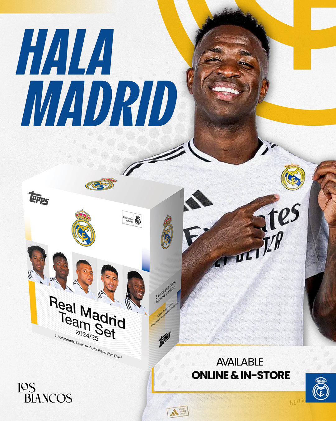 Topps Real Madrid 2024-25 Team Set