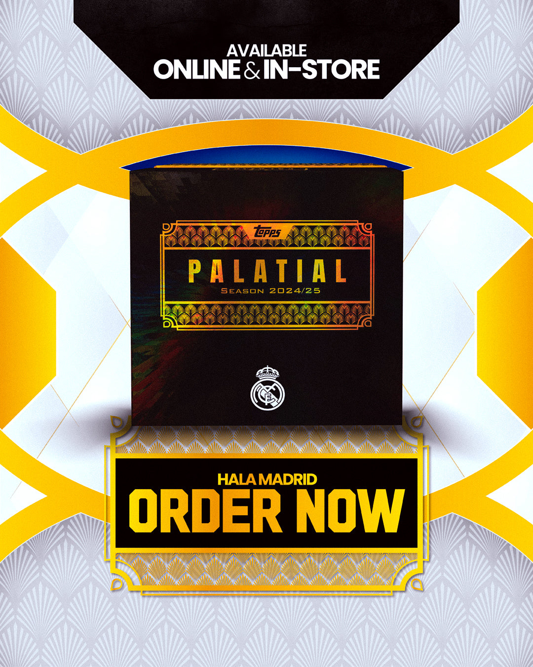 Topps Real Madrid Palatial 24/25 Hobby Box