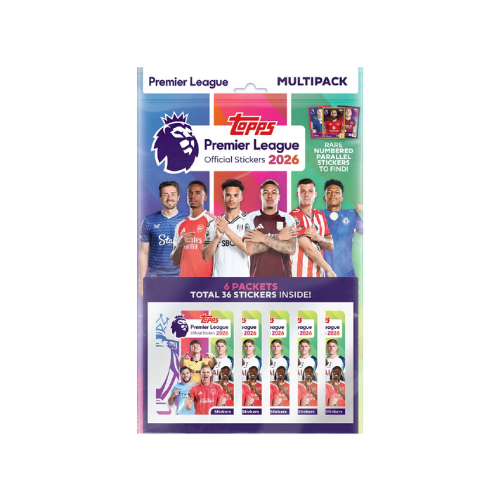 Topps Premier League Stickers 2026 - Multipack