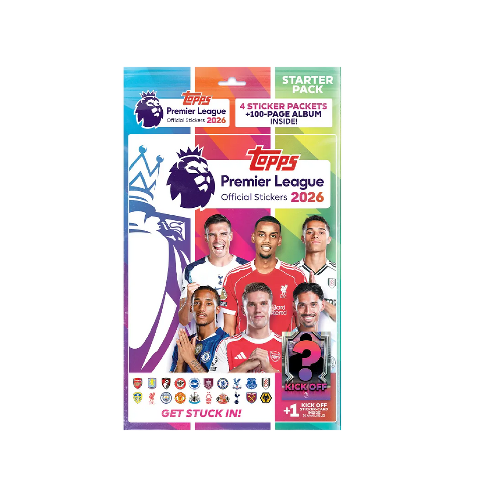 Topps Premier League Stickers 2026 - Standard Starter Pack