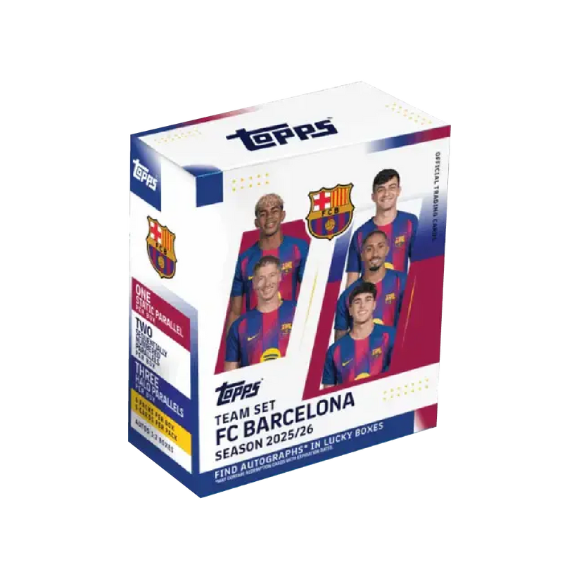 Topps Barcelona 2025/26 Team Set Box
