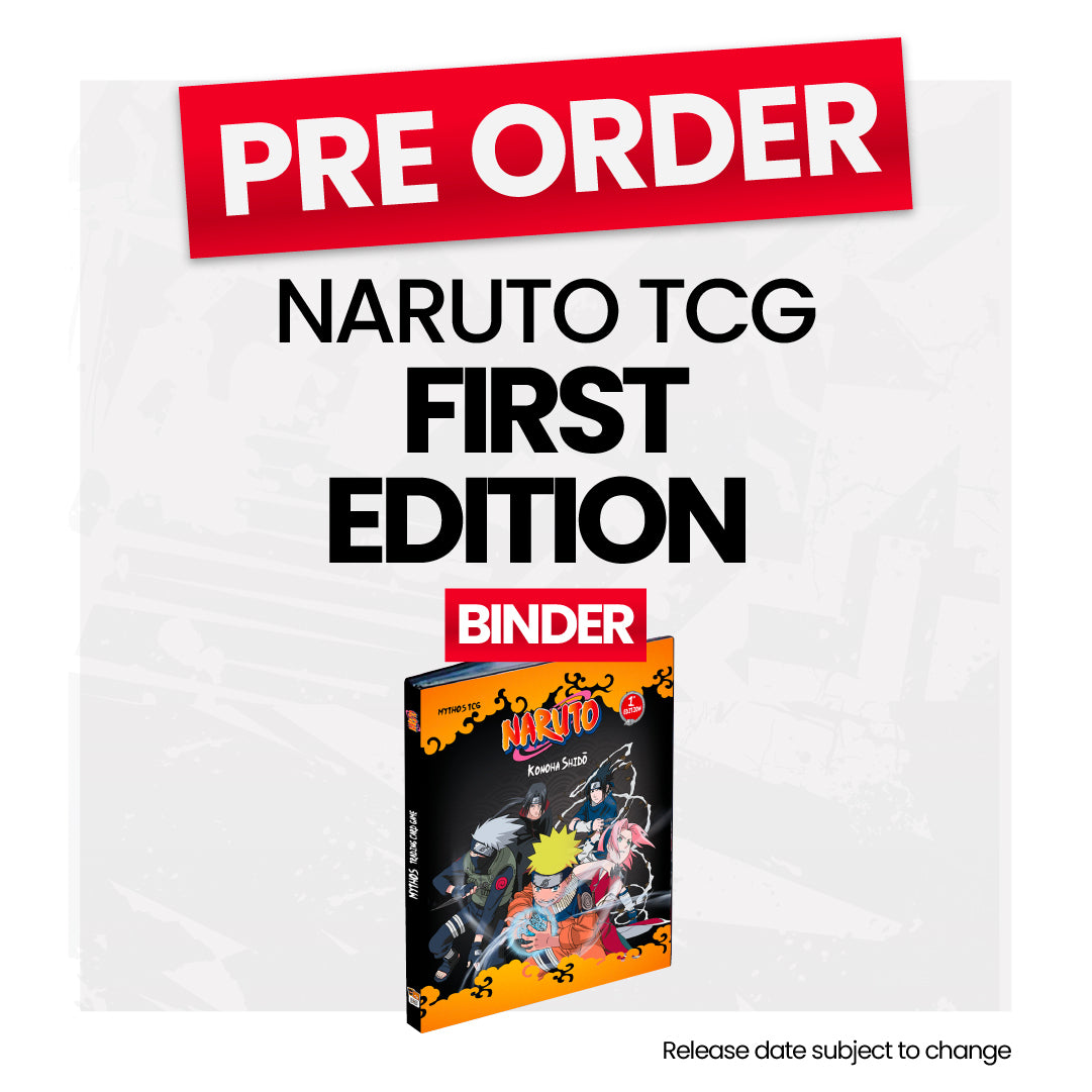 Naruto TCG: First Set Binder - Pre-Order